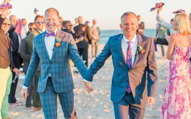 Jeff & Chris, Sophistication At the Beach – General Knot & Co.