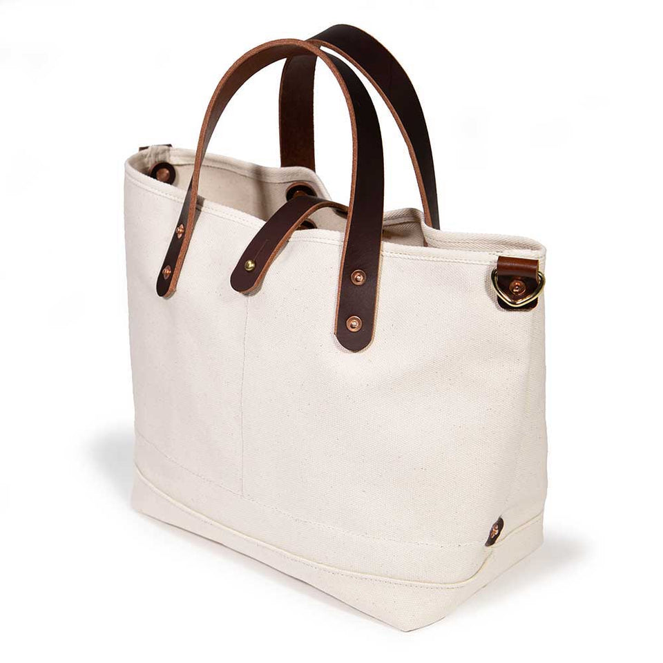 Natural Canvas All Day Mini Tote – General Knot & Co.