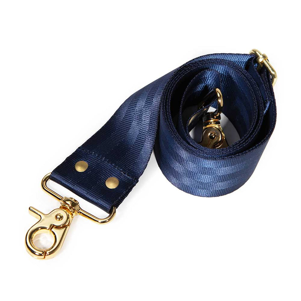 Bright Navy Satin Crossbody Strap – Compatible with Mini Totes ...